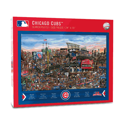 Chicago Cubs Joe Journeyman Puzzle - 500 PC - Sports Gifts