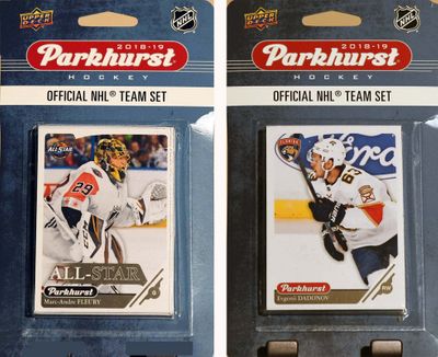 Florida Panthers Cards - 2018-19 Parkhurst Set and All-Star Set
