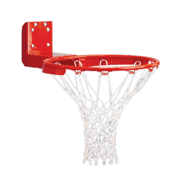 Gared Sports Rear Mount High Strength Fixed Basketball Rim