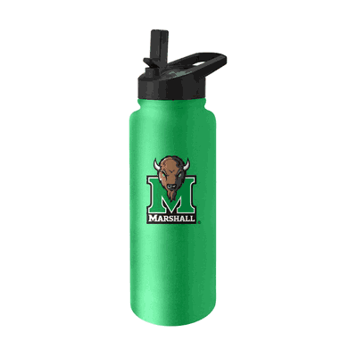 Marshall Quencher Logo Flip Top Water Bottle