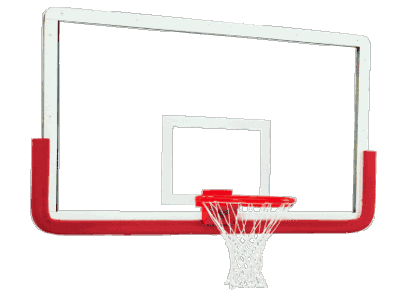 NBA Basketball Backboard Gared Sports Pro Rectangular Backboard