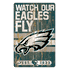 Philadelphia Eagles "Slogan" Wood Sign