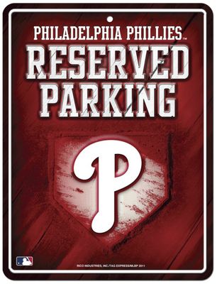 Philadelphia Phillies Metal Sign