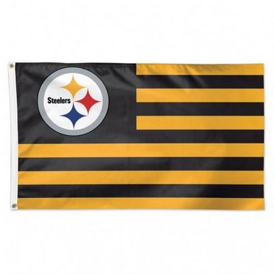 Pittsburgh Steelers Flag 3x5 Deluxe Americana Design
