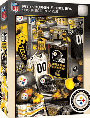 Pittsburgh Steelers NFL Locker Room 500pc Puzzle