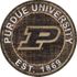 Purdue Heritage Logo Round Sign