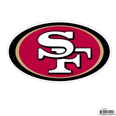 San Francisco 49ers 8 inch Logo Magnets