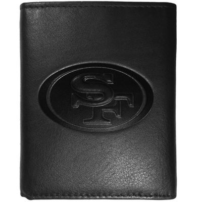 San Francisco 49ers Embossed Leather Tri-fold Wallet