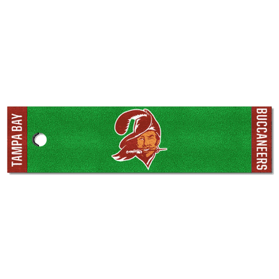 Tampa Bay Buccaneers NFL Vintage Putting Green Mat Bucco Bruce Logo