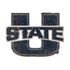 Utah State Distressed Logo Cutout Sign