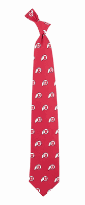 Utah Utes Tie, Utah Utes Apparel