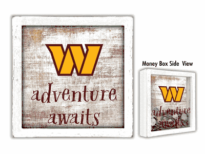 Washington Commanders Adventure Awaits Money Box