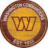 Washington Commanders Heritage Logo Round Sign