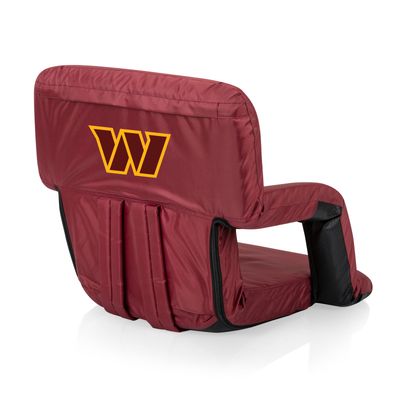 Washington Commanders Ventura Portable Reclining Stadium Seat Burgundy