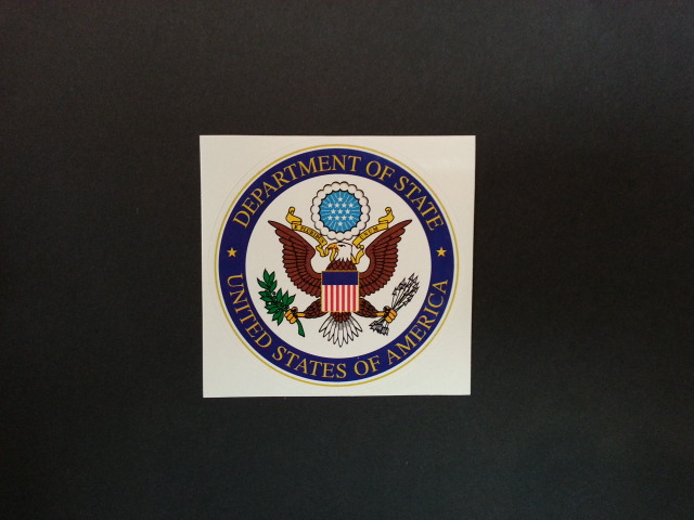 DOS Round Decal Sticker