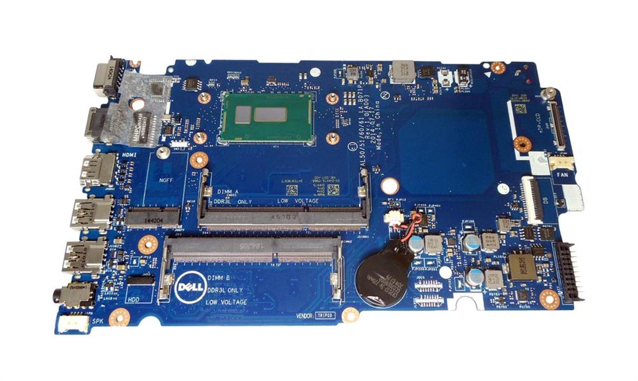 0HKKT5 Dell System Board (Motherboard) With 2.20GHz Core i5-5200U Processors Support For ...