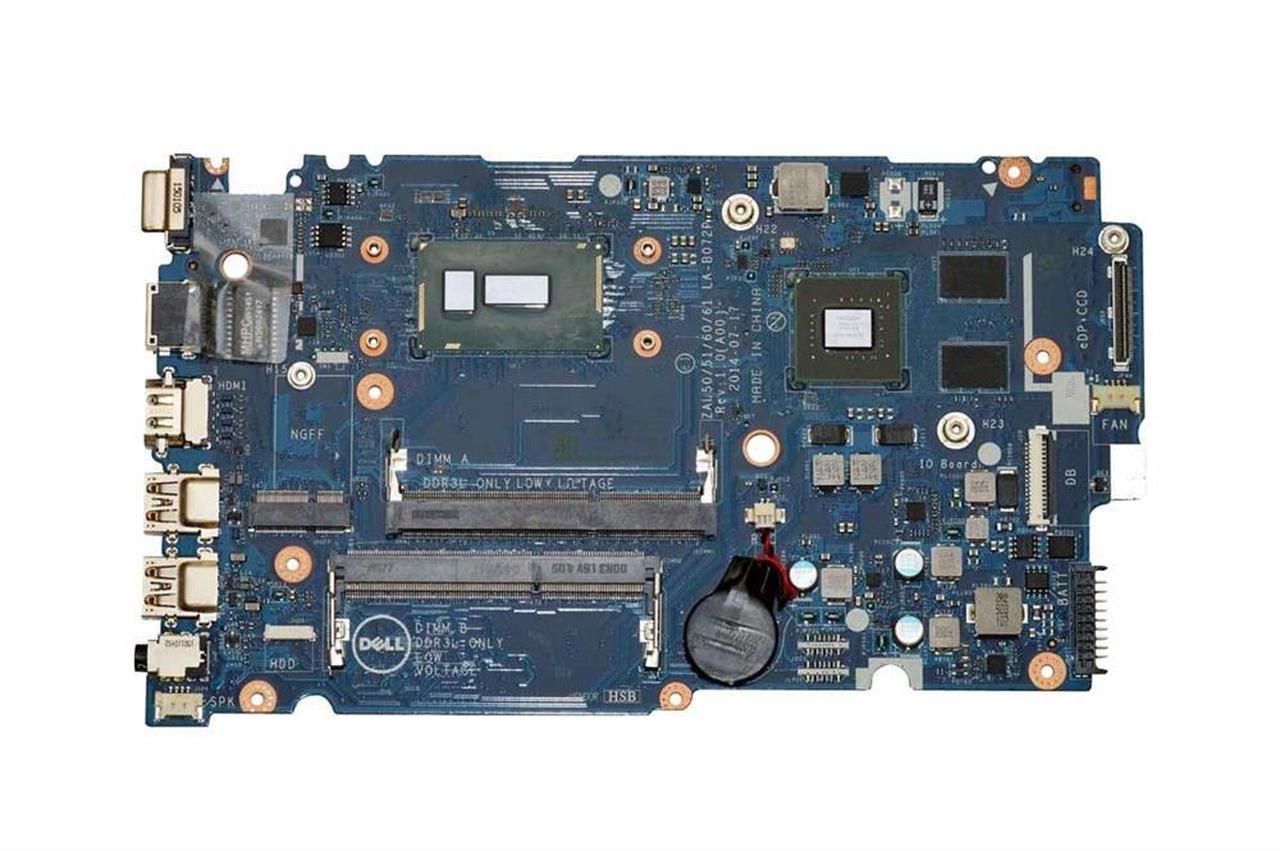 0KFY45 Dell System Board (Motherboard) With 2.4GHz Core i7-5500U ...