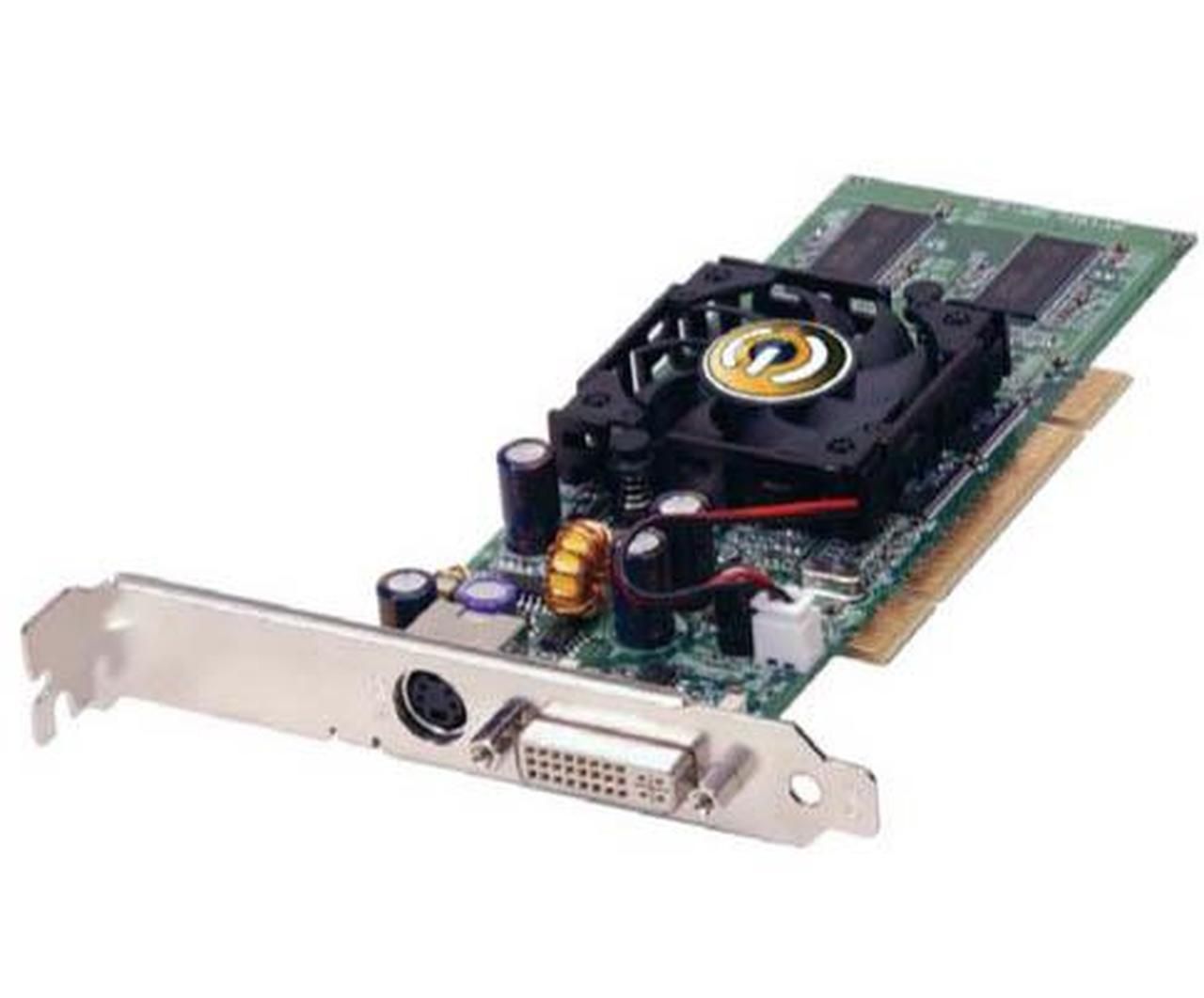 128P1N320K4 EVGA nVidia GeForce FX 5500 128MB 64-Bit DDR PCI DVI/ S ...
