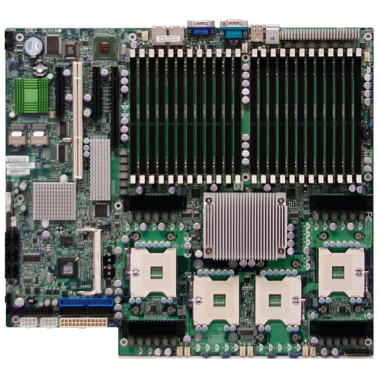 X7QC3 SuperMicro Intel 7300 Chipset Xeon 7400/ Quad-Core 7300/ Dual ...