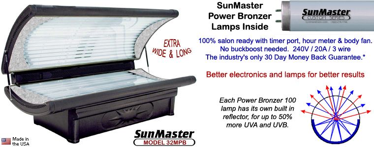 SunMaster 32M Power Bronzer