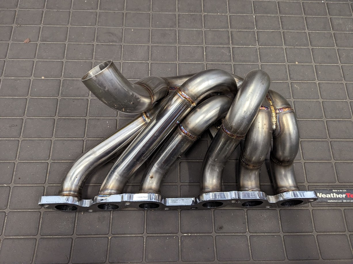 Turbo Manifolds & Down Pipes - 2JZGE T6 Divided Mid Frame Turbo Manifold