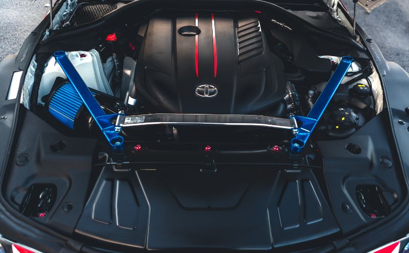 2020 GR Supra A90 Accessories - Dress Up Bolts 2020 Supra Engine Bay ...