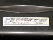 SOLD SOLD SOLD - Timing Belt Sticker