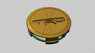 TRD FR-S Parts - TRD Wheel Center Cap