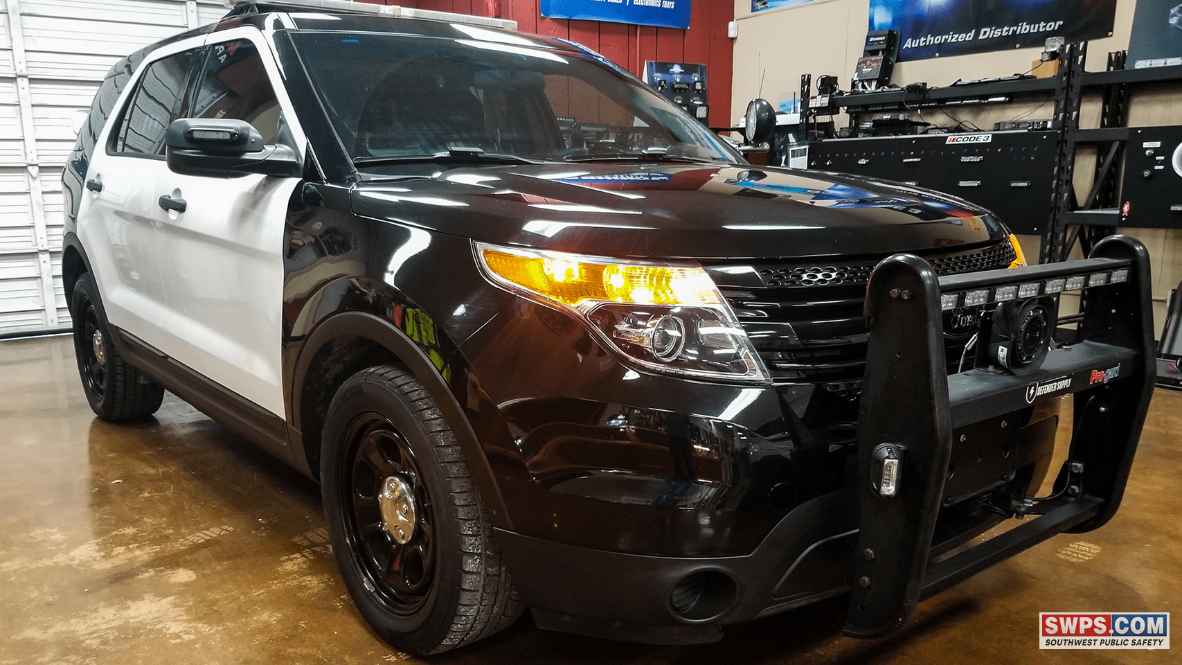 SOLD 2015 Ford PIU - Black/White - 90K Miles w/ Equipment from SWPS.com