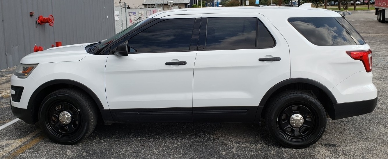 SOLD 2016 Ford Police Interceptor Utility White 94k Miles ...