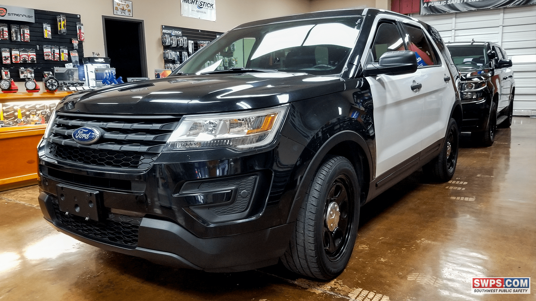 SOLD 2017 Black/White Ford PIU - 72K Miles from SWPS.com