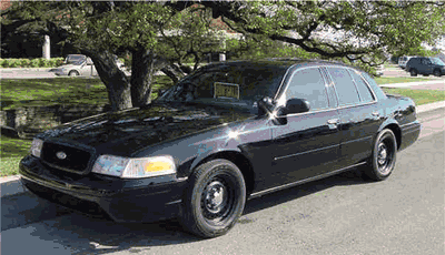 SOLD 2001 BLACK Ford Police Interceptor from SWPS.com