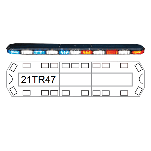 Code3 21TR LED Lightbar from SWPS.com