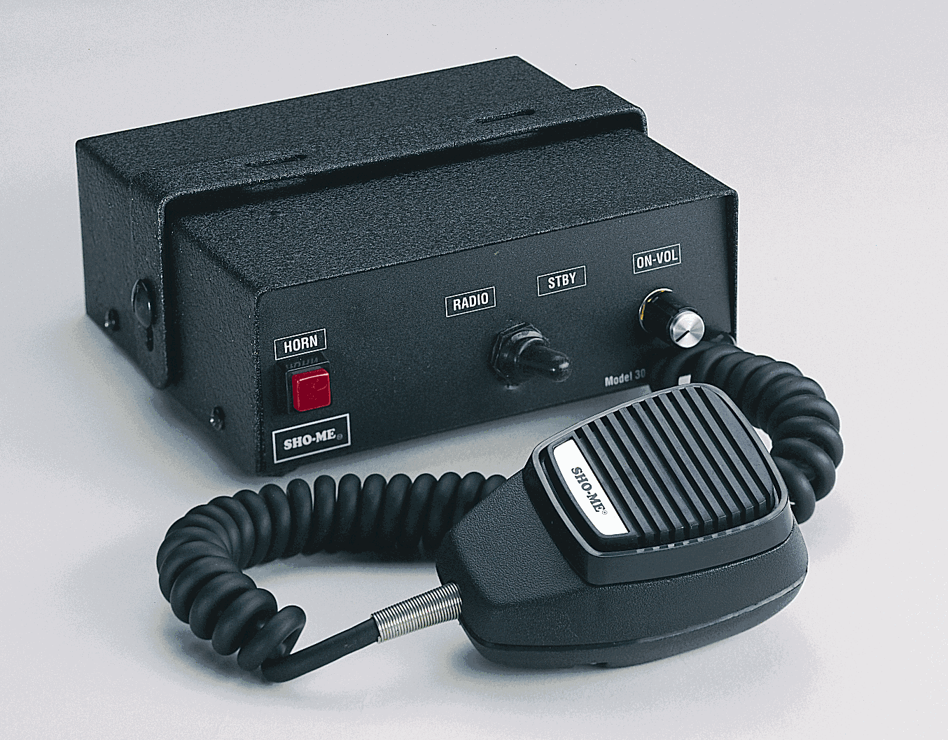 Able 2 Sho-Me 100 Watt PA, Radio Rebroadcast & Electronic Airhorn #30. ...