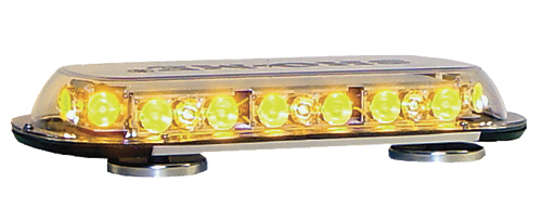 Able 2 Sho-Me Luminator LED Mini Lightbar - 12.1224.A08 - Magnetic Mount - Amber from SWPS.com