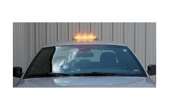 Able 2 Sho-Me Luminator LED Mini Lightbar - 12.1224.A08 - Magnetic Mount - Amber from SWPS.com