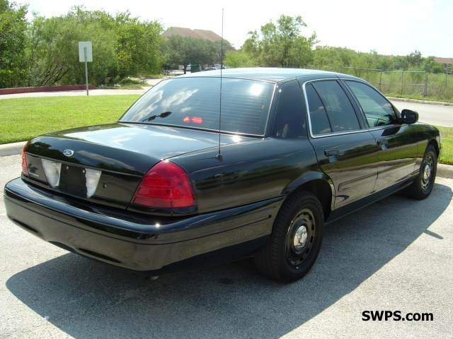 Black 2005 P71 Police Interceptor Back Fender Passenger from SWPS.com