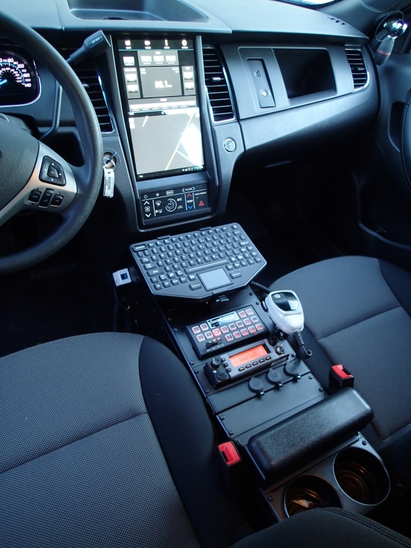 HAVIS 2013-2019 Ford Police Sedan Vehicle Specific 18" Console C-VS ...