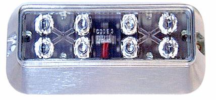 Code 3 LED X Single LED lighthead - Amber LXEX1F-A from SWPS.com