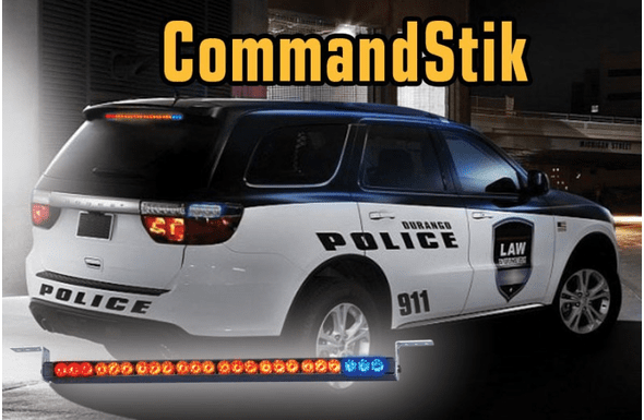 Code 3 PSE CommandStik LED ArrowStik Traffic Advisor - Red/Blue Ends - C-STIK-ARB from SWPS.com
