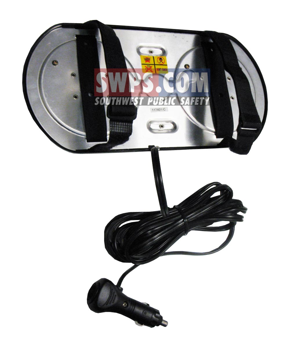 Code 3 PSE LED Visor Flip Light - Red/Blue - VFP36RB from SWPS.com