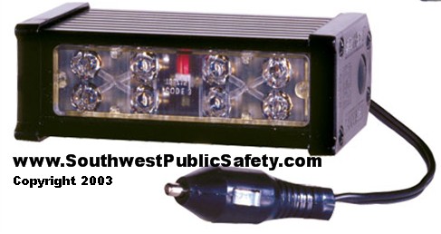 Code 3 PSE LED-X Single Dash/Deck Light LX1F from SWPS.com