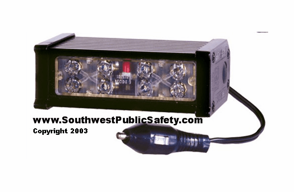 Code 3 PSE LED-X Single Dash/Deck Light LX1F from SWPS.com