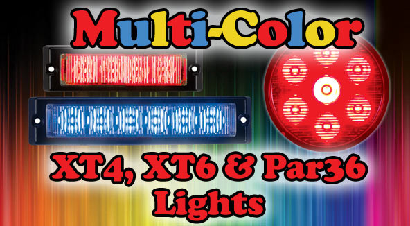 Code 3 PSE Multi-Color LED Lightheads from SWPS.com