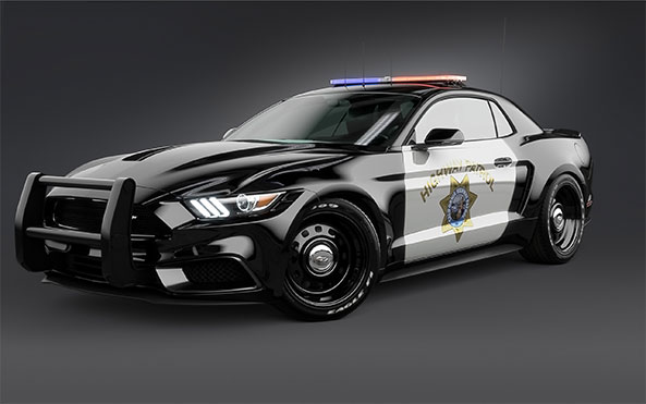 Ford Police Mustangs from SWPS.com