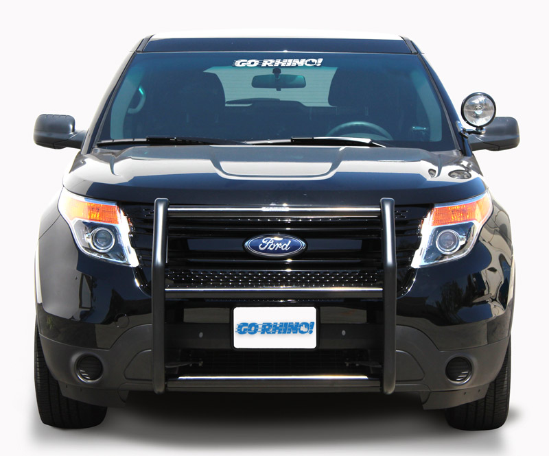 Go rhino push bumper grille guard for ford police interceptor utility suv store