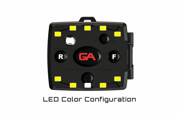 GUARDIAN ANGEL MICRO™ - Small Warning Flasher with Solid front/rear ...