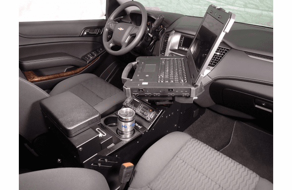 Havis 20" Vehicle Specific Console for 2015-2019 Tahoe Police Pursuit ...