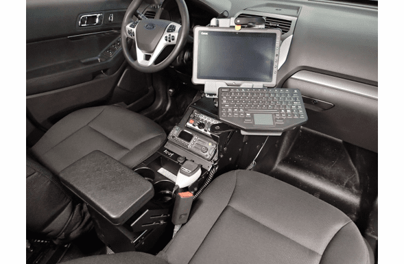 Havis 2013-2019 Ford PIU - Vehicle specific Angled console C-VS-0812 ...