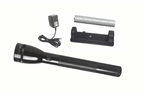 MAG-LITE Rechargeable Adjustable LED Flashlight - Black - ML125 from ...